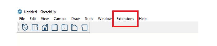 How to find extensions in SketchUp?